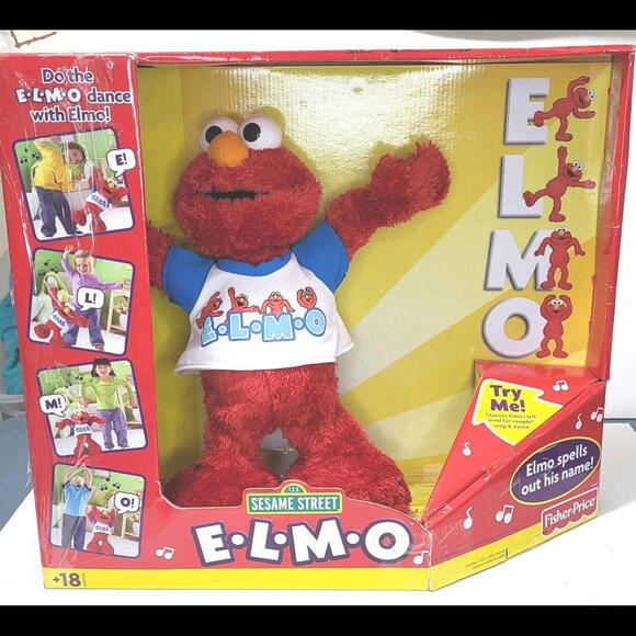 Other | 203 Fisher Price Sesame Street Elmo Doll Do The Elm Dance ...